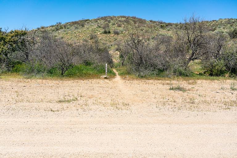 2020 March The Arizona Trail Crossing the Tucson Wash North of Oracle